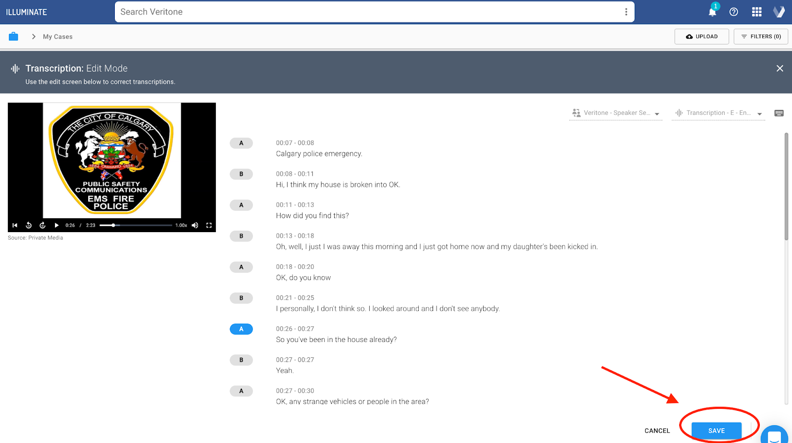 How to Edit Transcripts in Illuminate