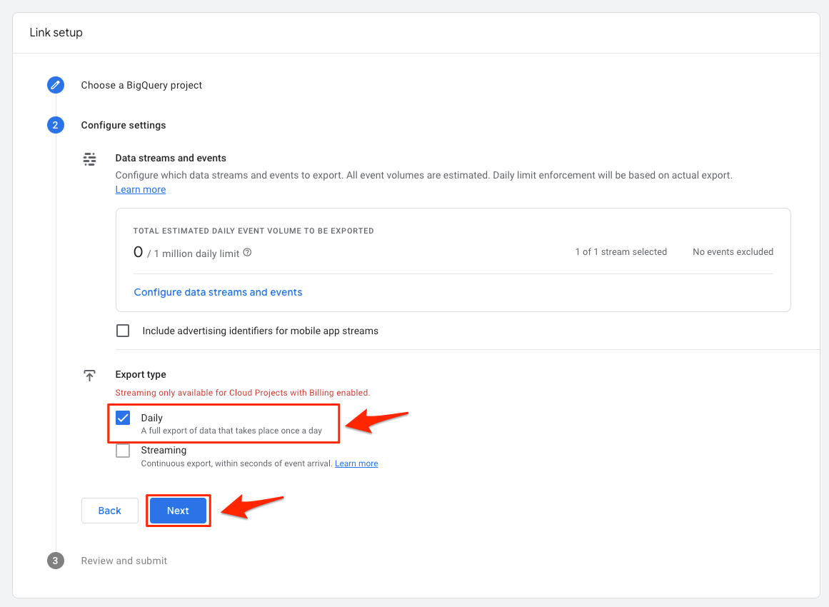 How to Connect to Attribute Using GBQ