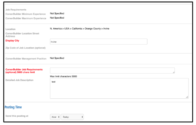 ATS - Oracle Recruiting Cloud Posting Process (ORC)