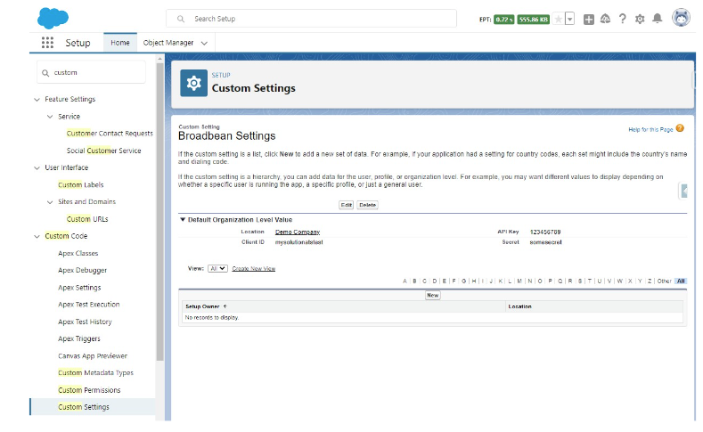 ATS - MySolution Admin Setup Process