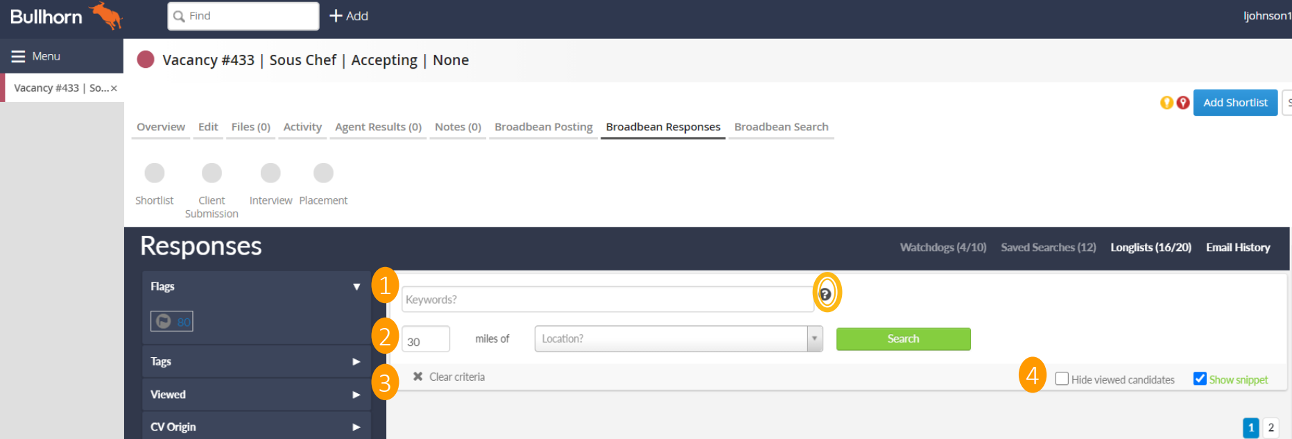 Bullhorn NMR Candidate Management Process (For Talent Search Users)