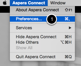 Configure Aspera