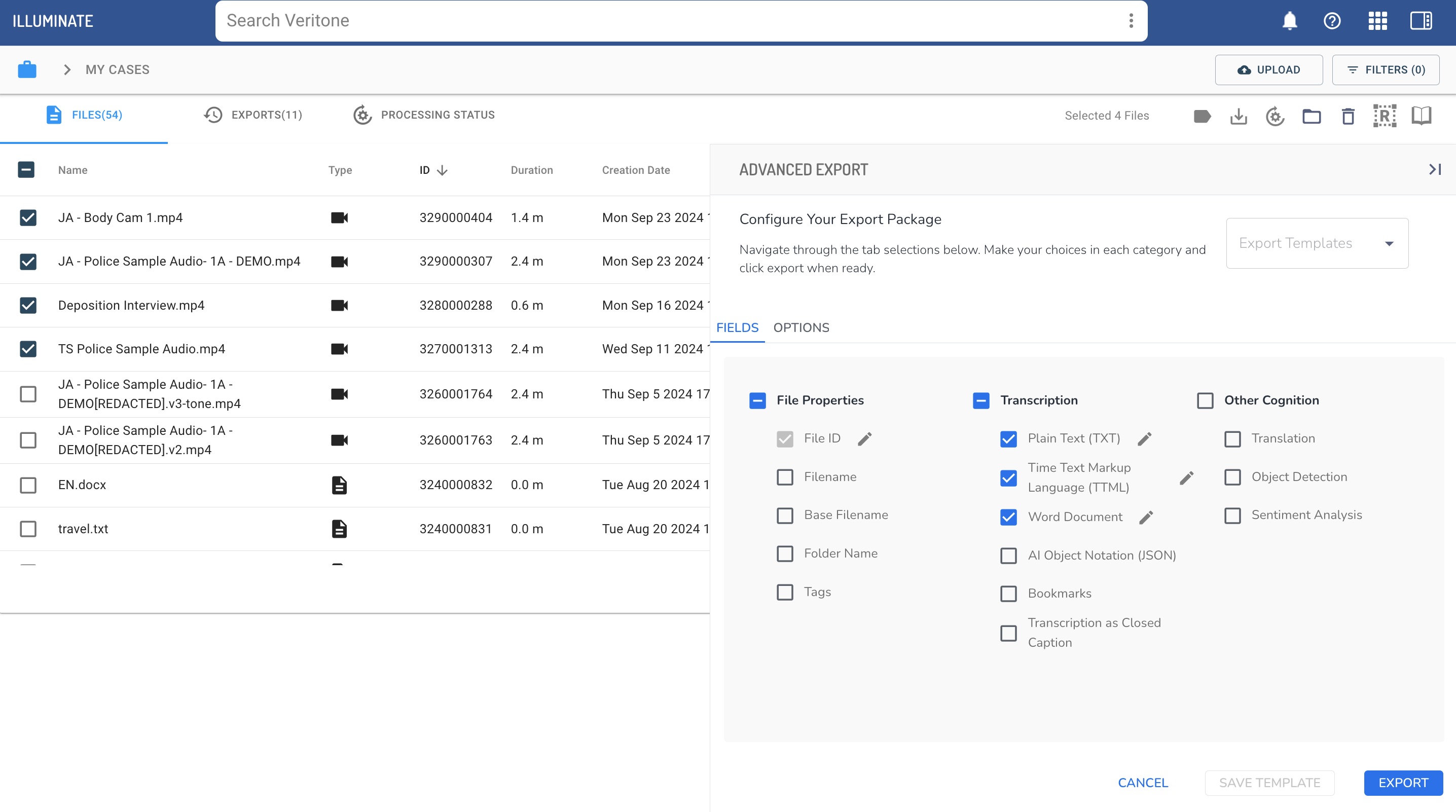 How to Import a Load File from Veritone Illuminate into Relativity