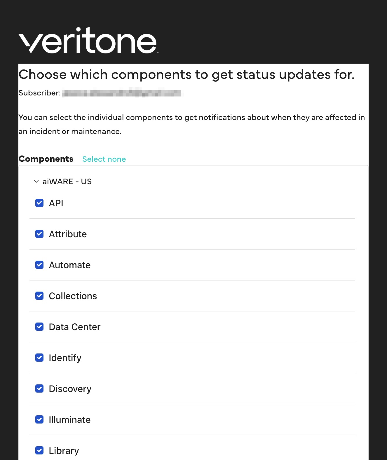 Redact Status Updates