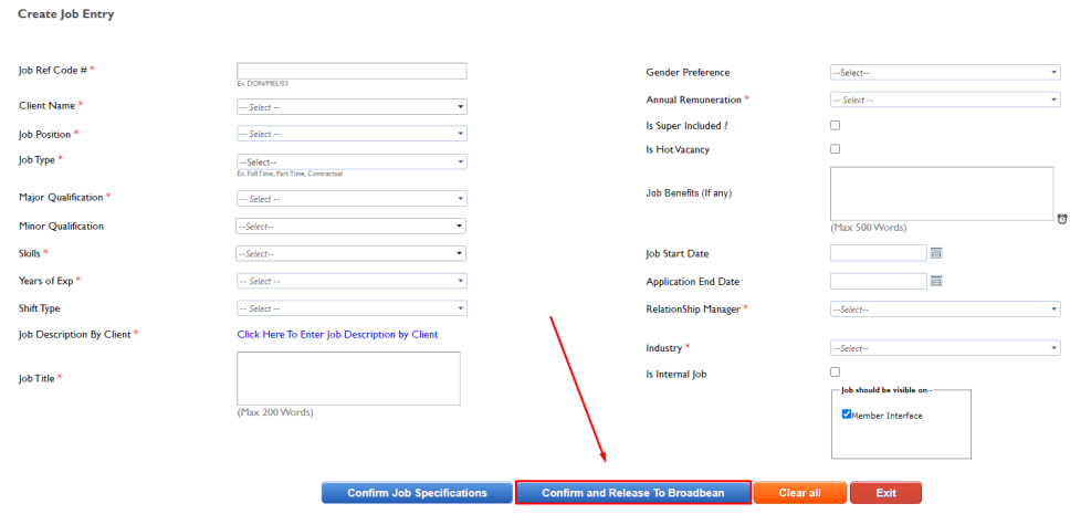 ATS - EntireHR Posting Process (in full)