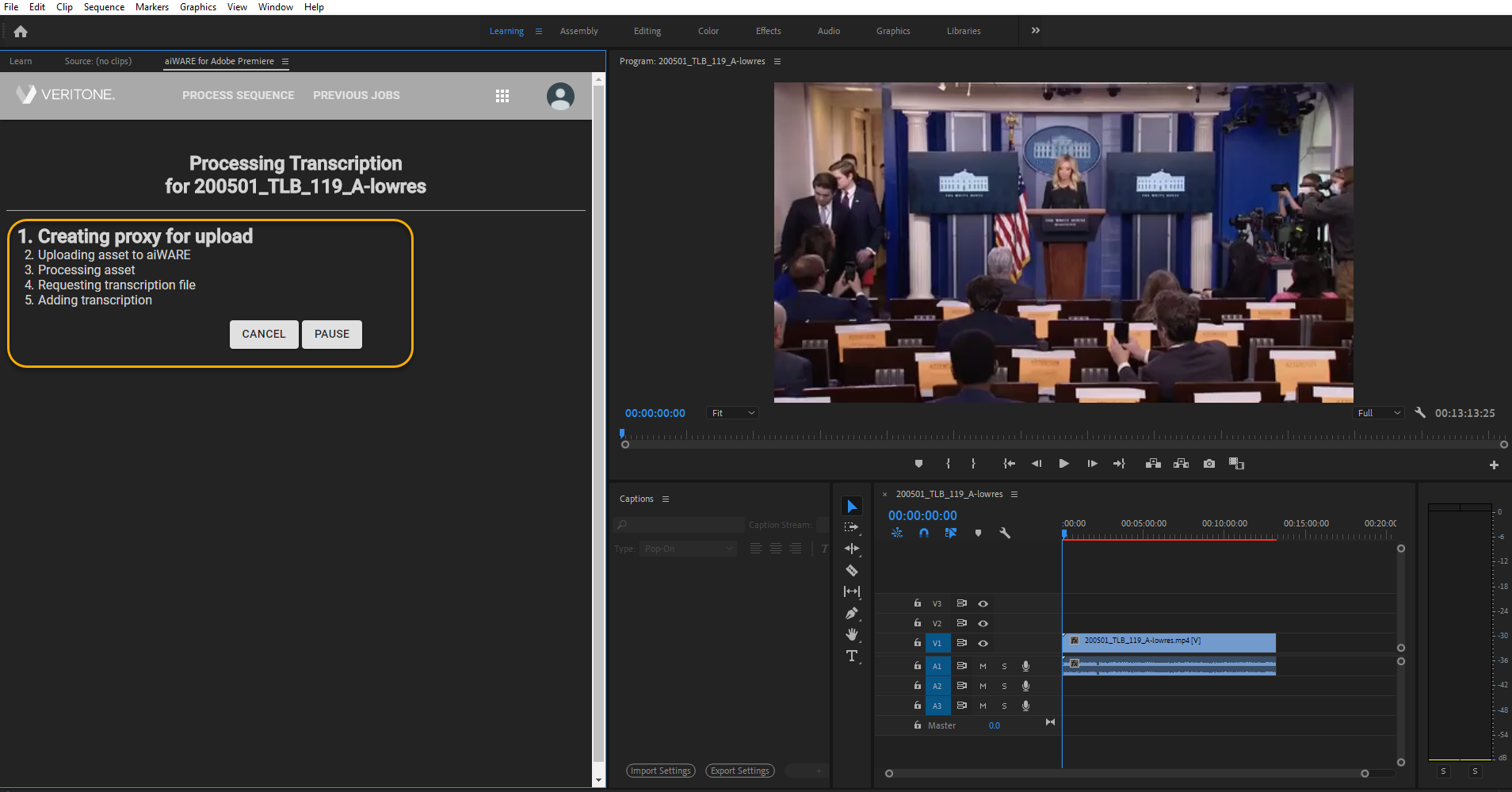 aiWARE for Adobe Premiere Overview