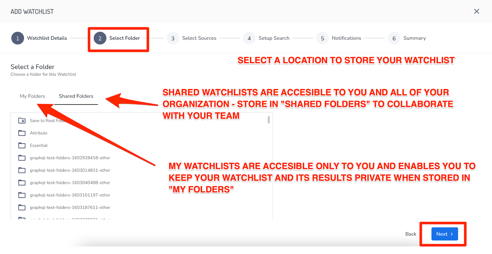 How to Create a Watchlist