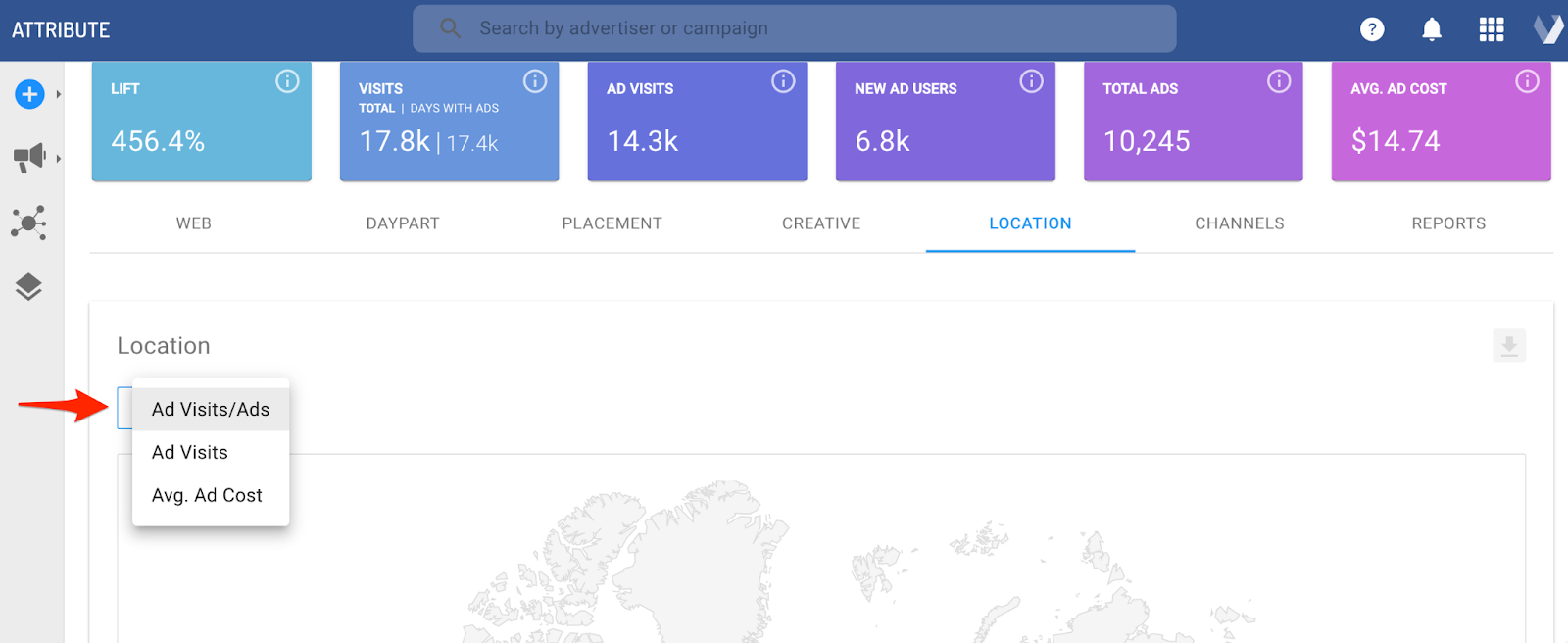 Review Attribution Dashboard Metrics
