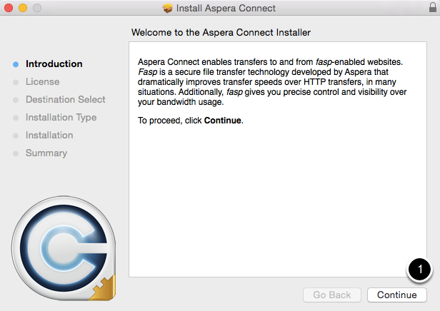 How do I set up and configure my Aspera connection? (Mac Users)
