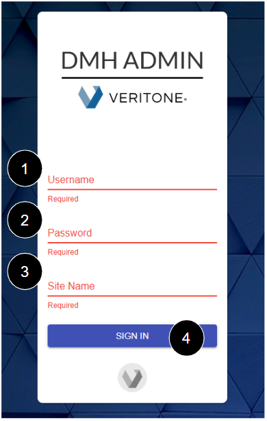 How do I access the DMH Admin Portal?