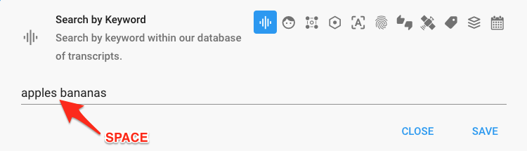 How To Search Using Keywords in Discovery