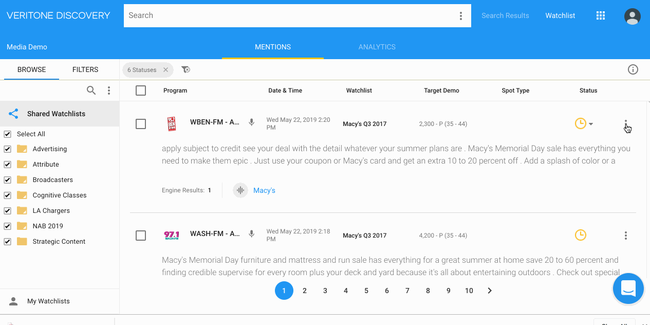 How to Download a Mention