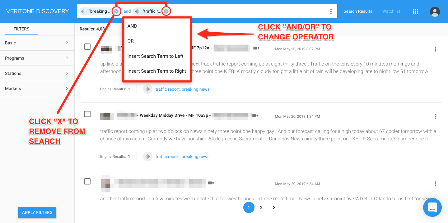 How to Search by Keyword Using AND Logic