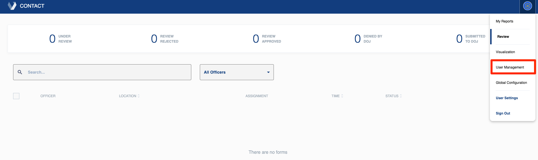 Creating Users in Veritone Contact