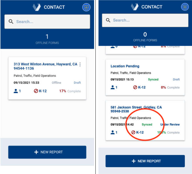 Offline Mode for Veritone Contact