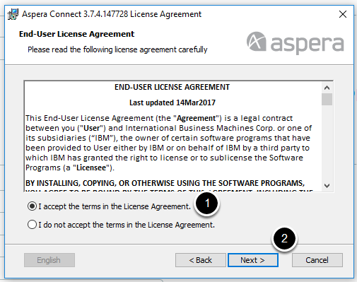 How do I set up and configure my Aspera connection? (PC Users)