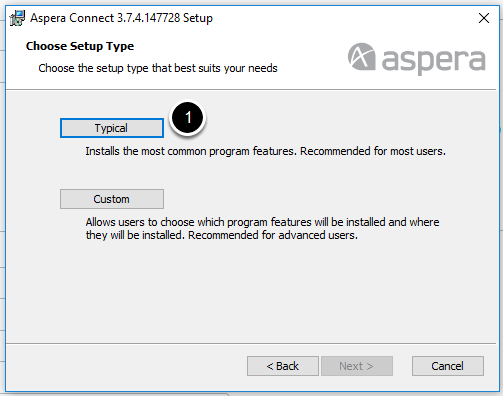How do I set up and configure my Aspera connection? (PC Users)