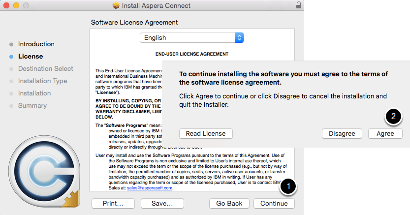 How do I set up and configure my Aspera connection? (Mac Users)