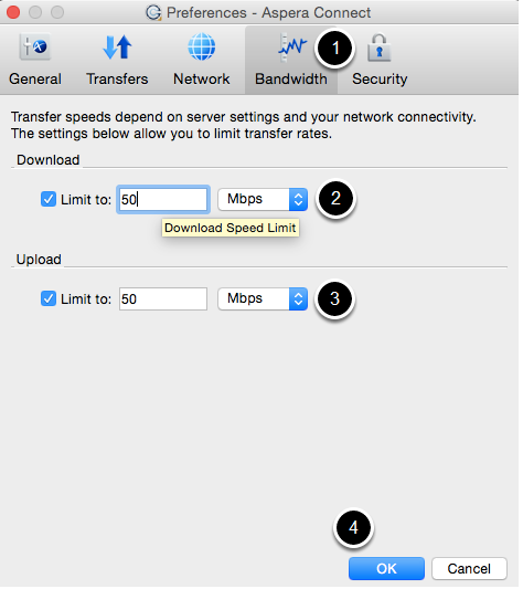 How do I set up and configure my Aspera connection? (Mac Users)