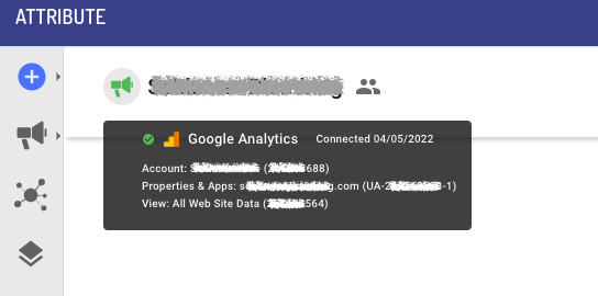 View Advertiser Connection Details in Veritone Attribute