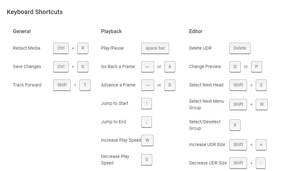 Veritone Redact: Quick Start Guide