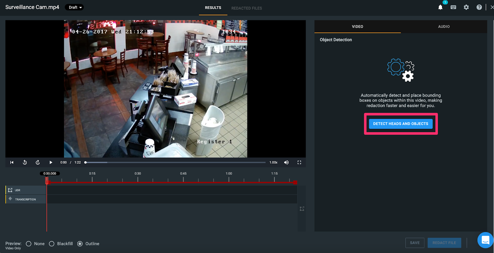 Veritone Redact's Object Detection: License Plates, Laptops & Notepads
