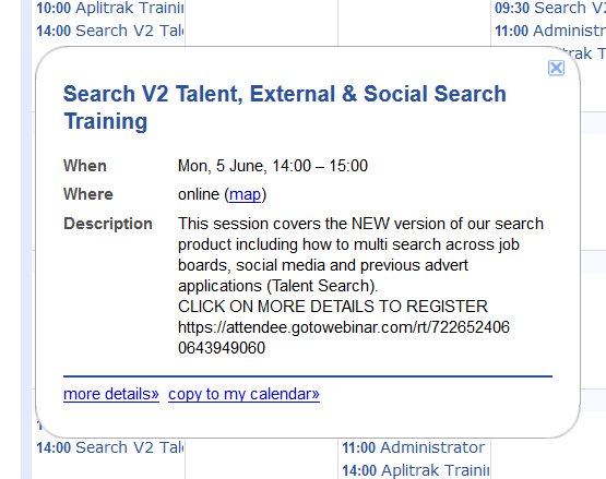 Where do I register my new user for training?