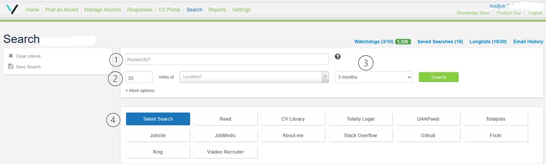 Broadbean by Veritone Search - What's on my screen?